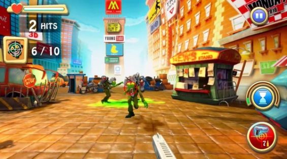 『Z Buster』はゲーセンにありそうなガンシューティングゲーム